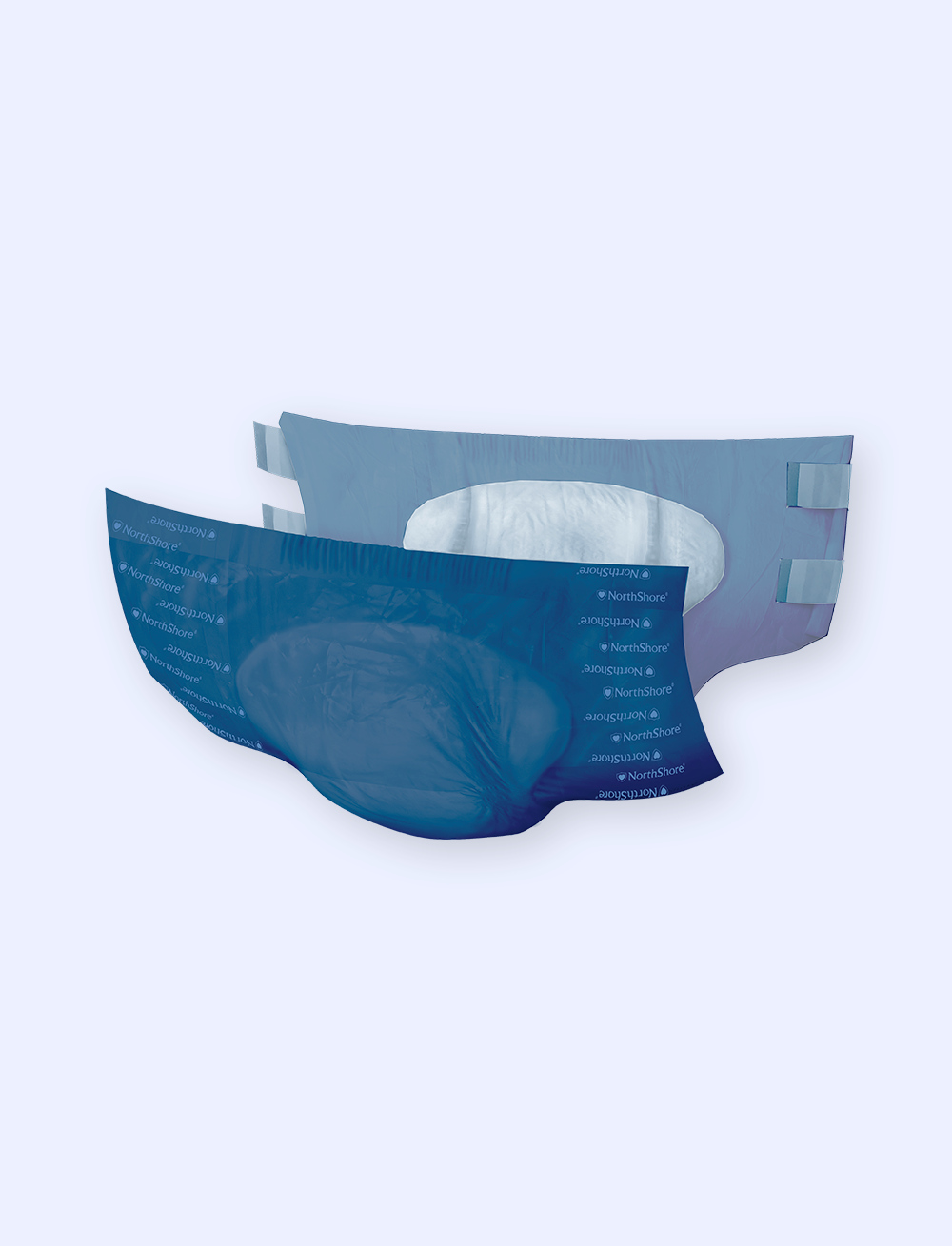 Northshore Megamax Blue - Plastic diapers - Boutique Incontinence